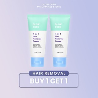 [BUY1TAKE1] Glowcode 4in1 Hair Removal Cream - Anti Irritating for ...