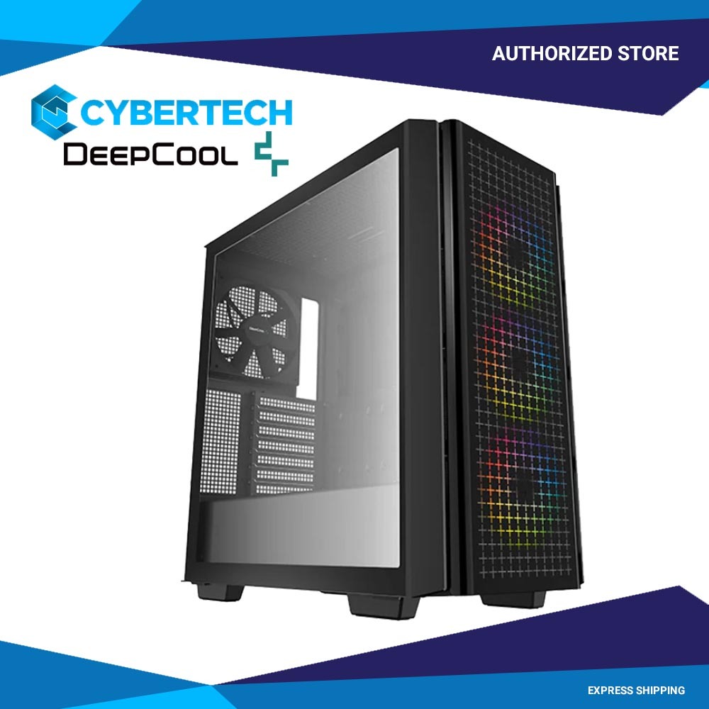 Deepcool CG540 Black Mid-Tower Case (R-CG540-BKAGE4-G-1) | Shopee ...