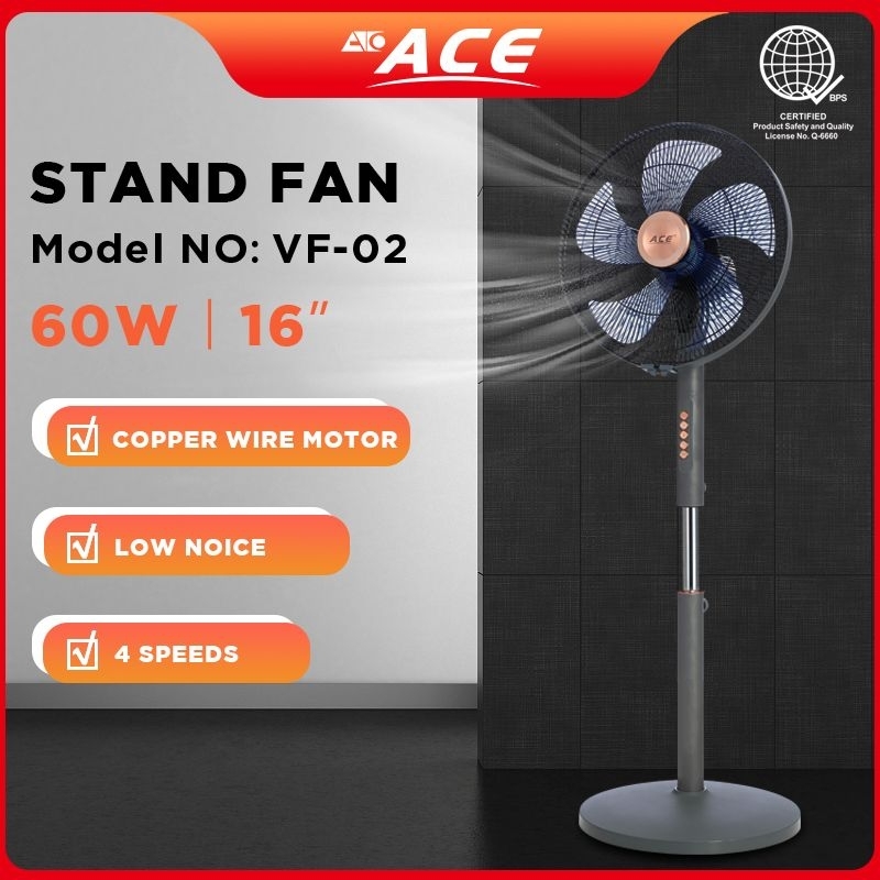 ACE 16" Stand Fan VF-02 | Shopee Philippines