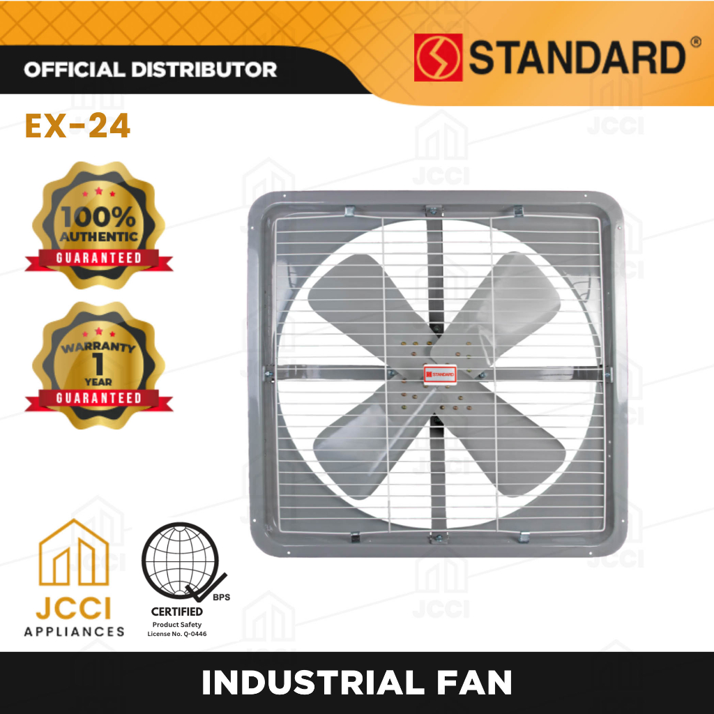Standard Industrial Exhaust Fan Powerful Motor EX 24 | Shopee Philippines