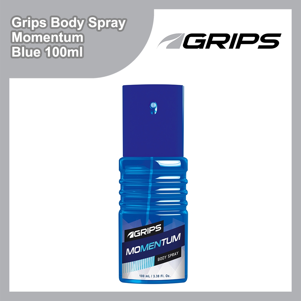 Grips Momentum Body Spray (100ml) 1 piece | Shopee Philippines