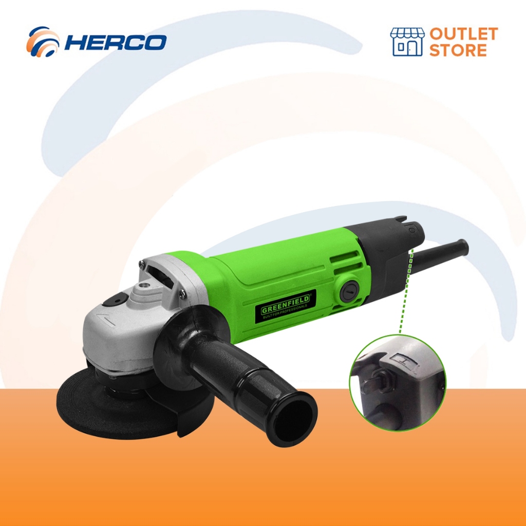 Greenfield Angle Grinder 800W (Toggle Switch) - Minimal Damage in ...