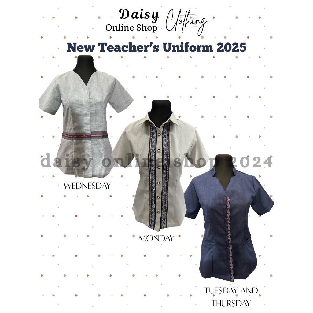 RTW 2025 New Teacher Uniform - Female Teaching Uniform - Daisy Online ...