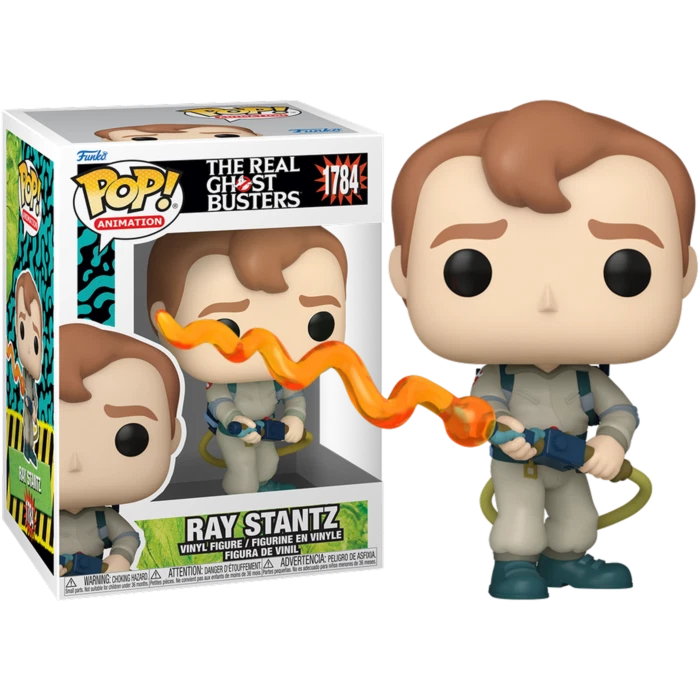 Funko POP! The Real Ghostbusters #1784 Ray Stantz w/ protector | Shopee ...