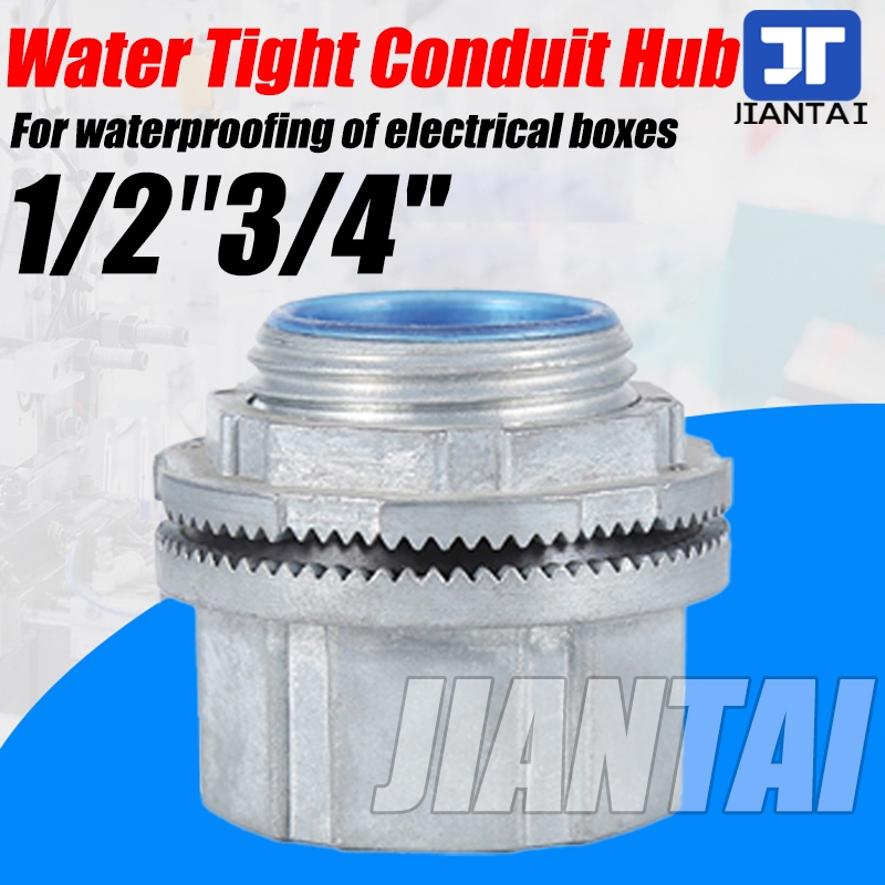 1/2 Inches 3/4 Inches Watertight Conduit Hubs For Panels And Electrical ...