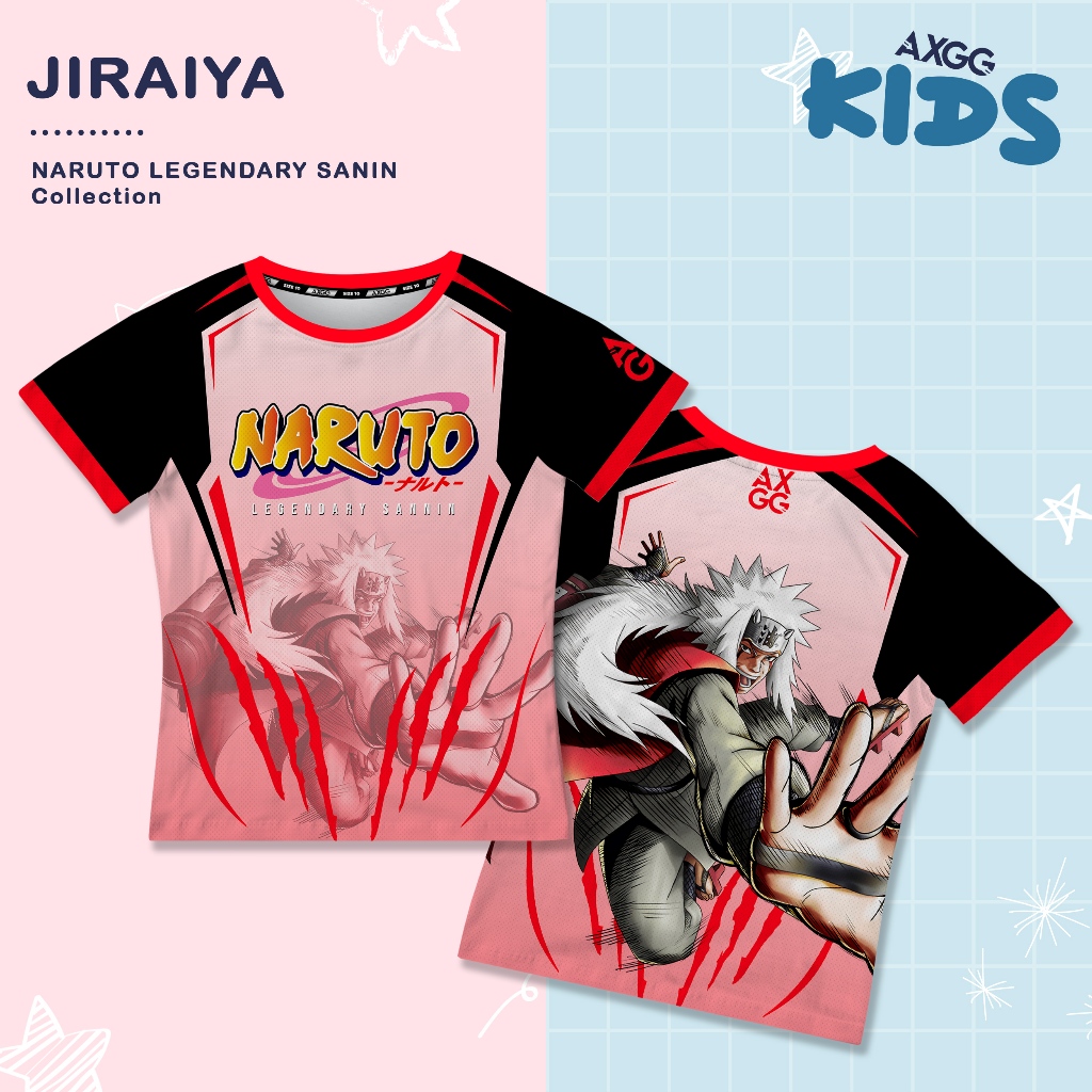 AXGG Kids - ' Naruto - Legendary Sannin ' Anime Unisex Shirt for Kids ...