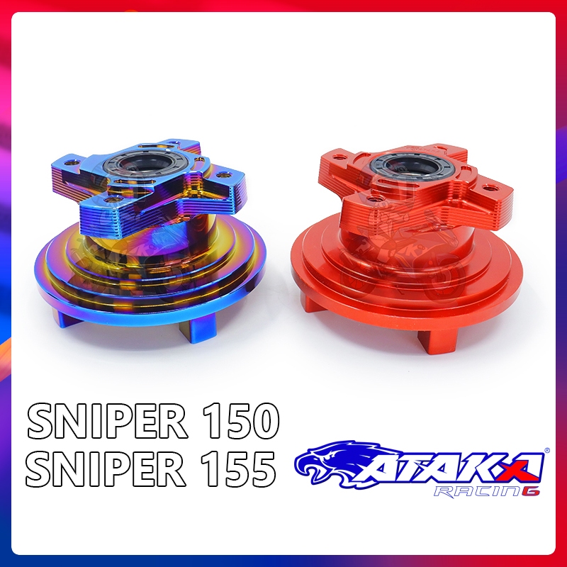 【Blue】【Red】CNC Flange Hub Sniper 150 Sniper 155 Sniper MX135 | Shopee ...