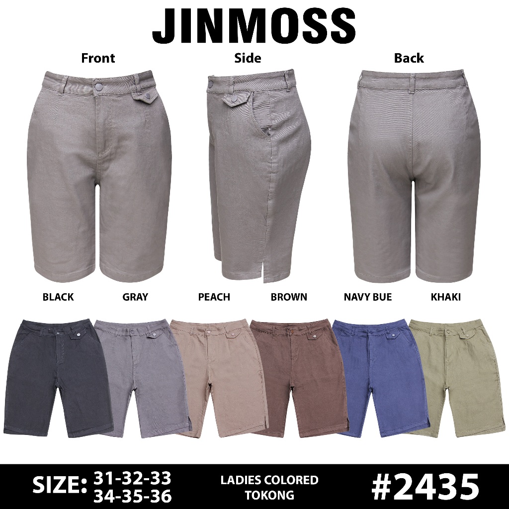 #2435 Jinmoss plus size casual colored tokong, colored tokong shorts ...