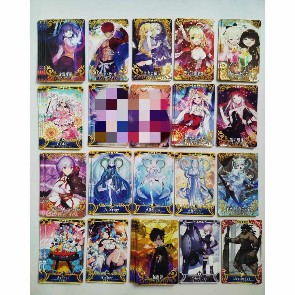 Fate/Grand Order Arcade Anime Cards (Official) (Read Description) (2 ...