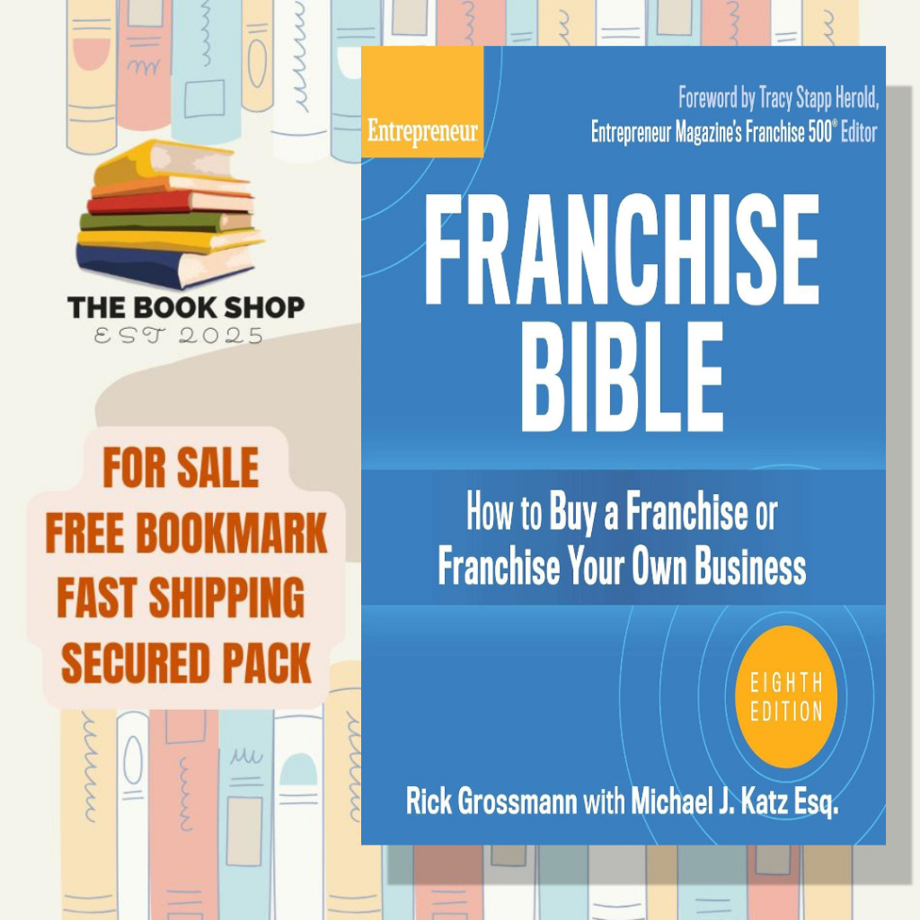 Franchise Bible by Rick Grossmann - with free bookmark | Shopee Philippines