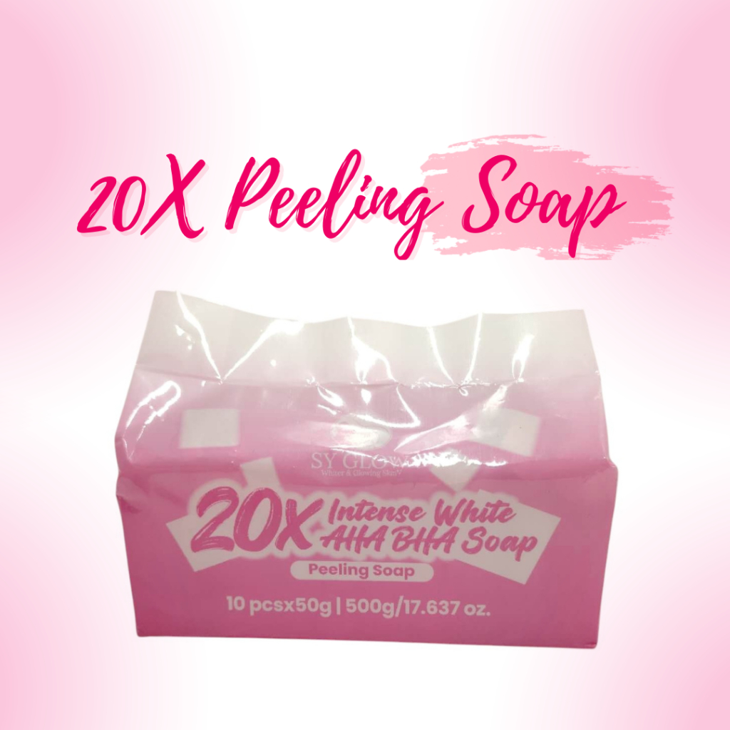 ROMAN SY Glow 20X Intense Whitening Soap with AHA BHA (DAVAO) | Shopee ...