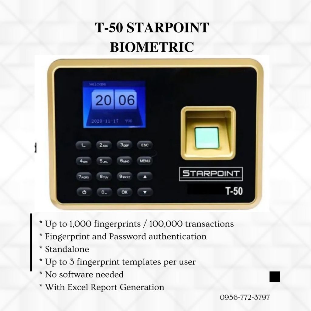 BIOMETRIC Fingerprint Time and Attendance Machine, Biometric finger ...