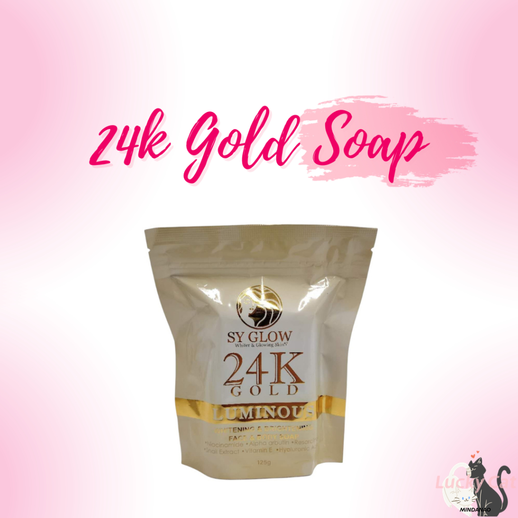SY GLOW 24K GOLD LUMINOUS SOAP/REJUVINATING SET/GLASS SKIN SET (DAVAO ...