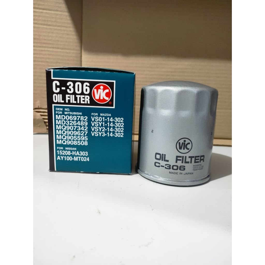 VIC OIL FILTER C-306 made in japan | Shopee Philippines