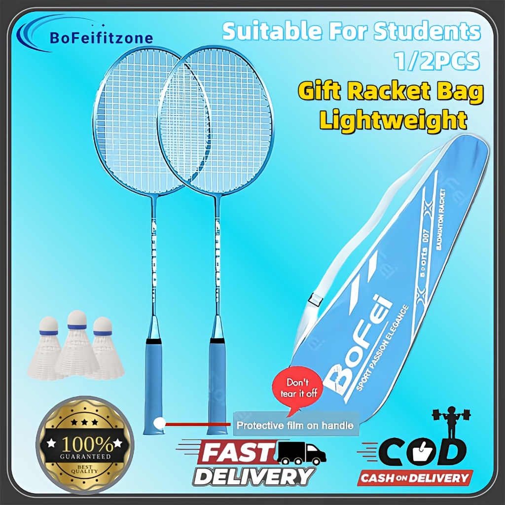 Beginners Badminton Set With Racket Bag Badminton Rackets For Students ...