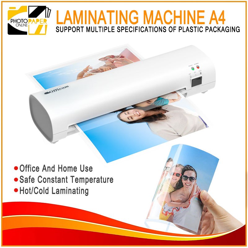 Officom SL268 Laminating Machine A4 Laminator Hot & Cold Function ...