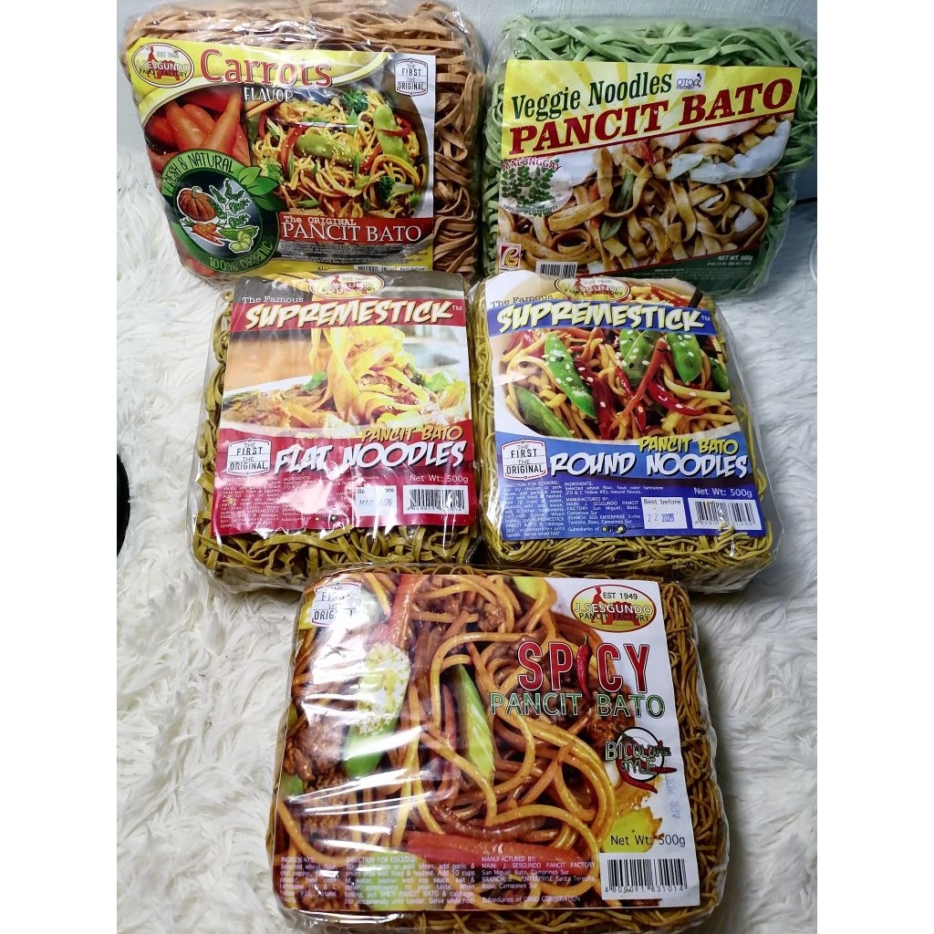 Pancit Bato 500g Sesgundo Pancit Factory | Shopee Philippines