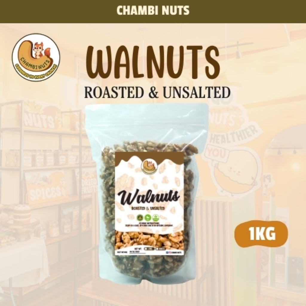 U.S Roasted Walnuts 100g-1kg | Shopee Philippines