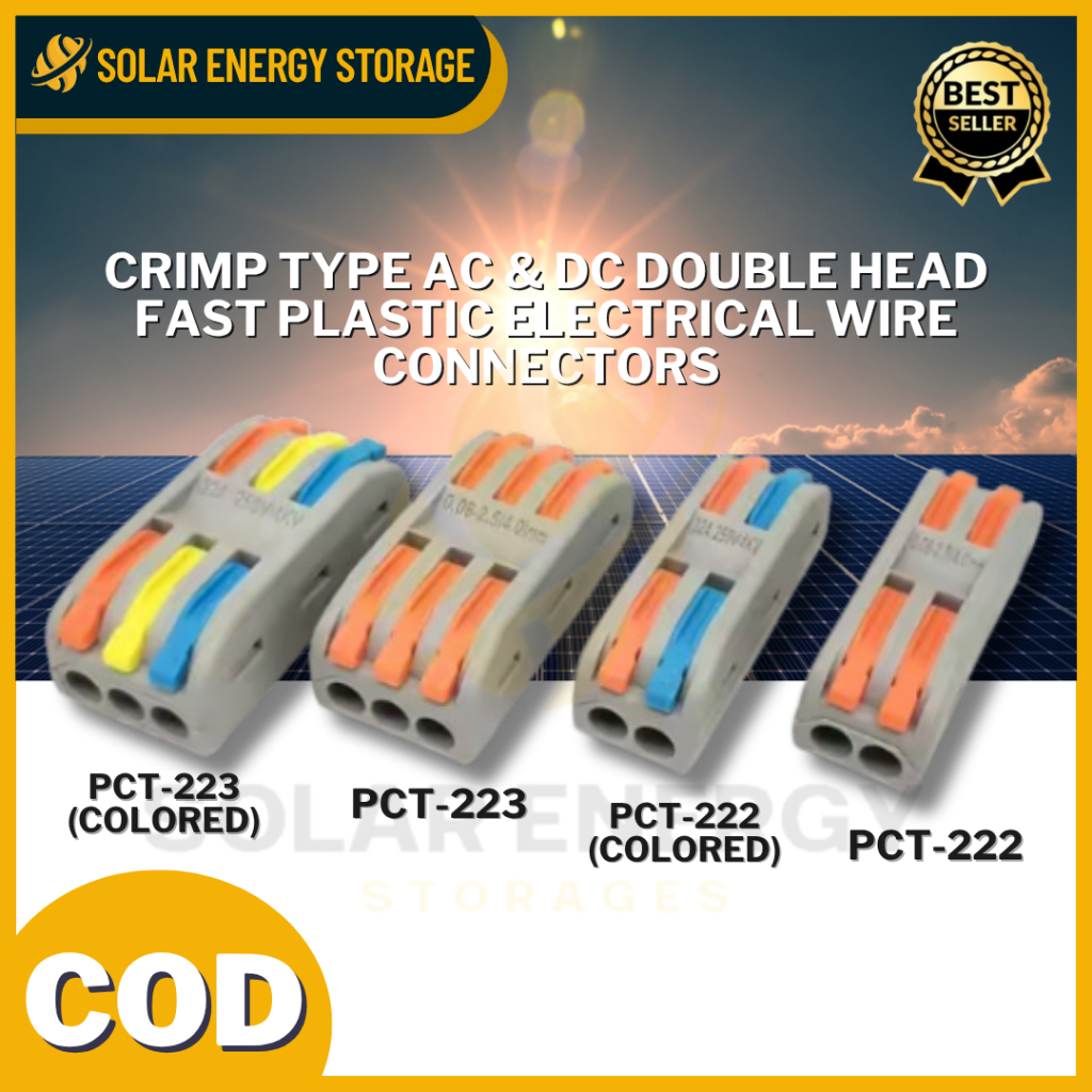 PCT 222-223 - Universal Fast Wire Push-In Electrical Terminal Compact ...