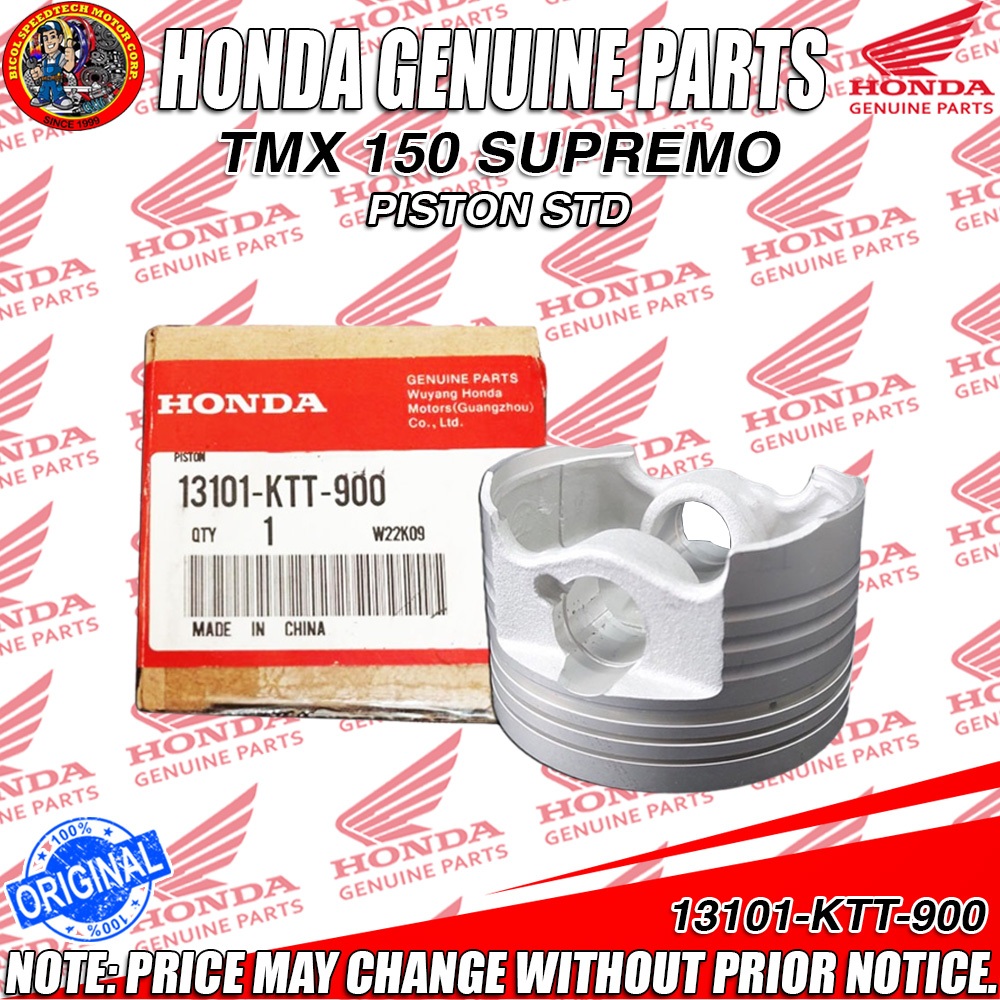 TMX 150 SUPREMO PISTON STD (HPI) (GENUINE: 13101-KTT-900) | Shopee ...