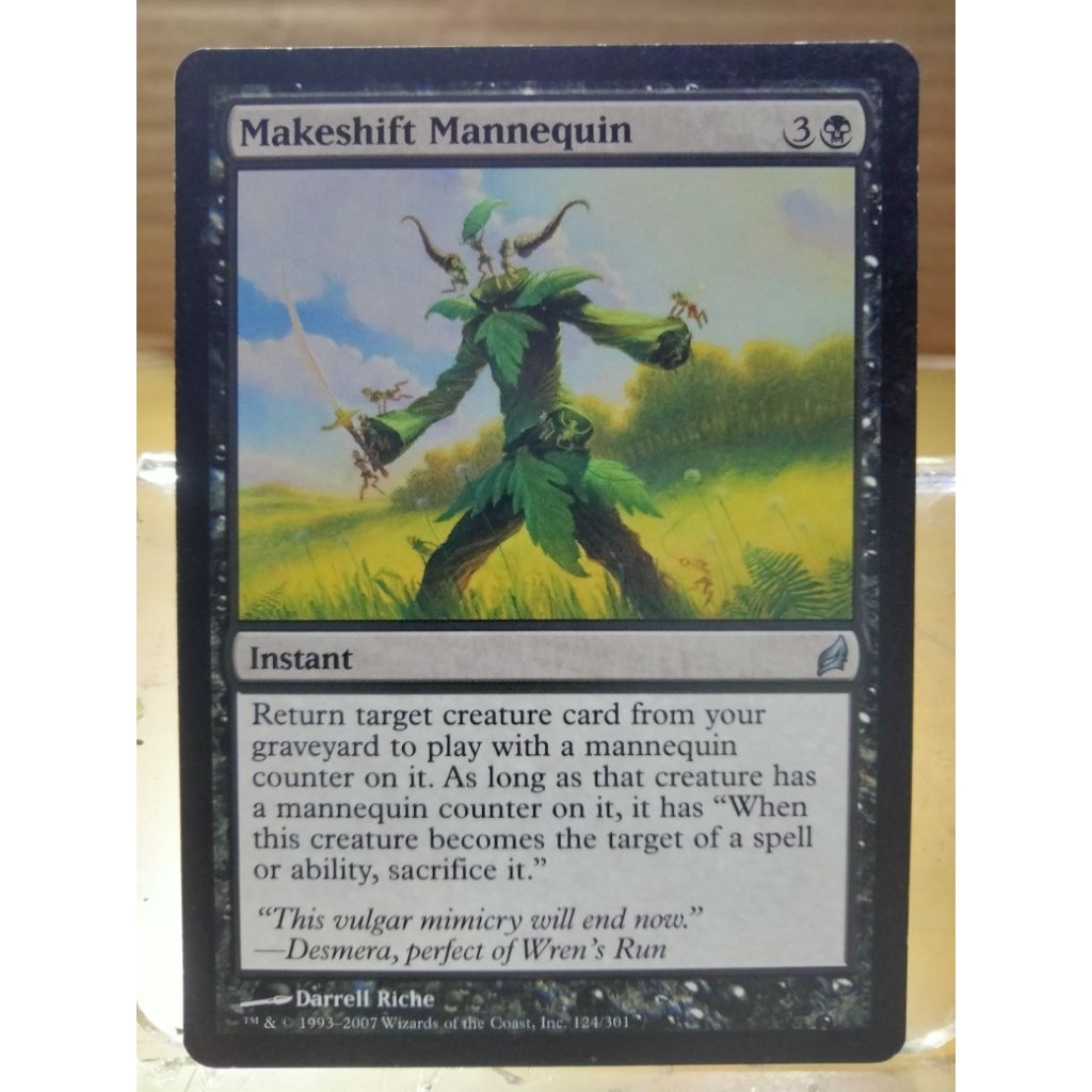 Magic: The Gathering(MTG) Card Makeshift Mannequin Lorwyn | Shopee ...