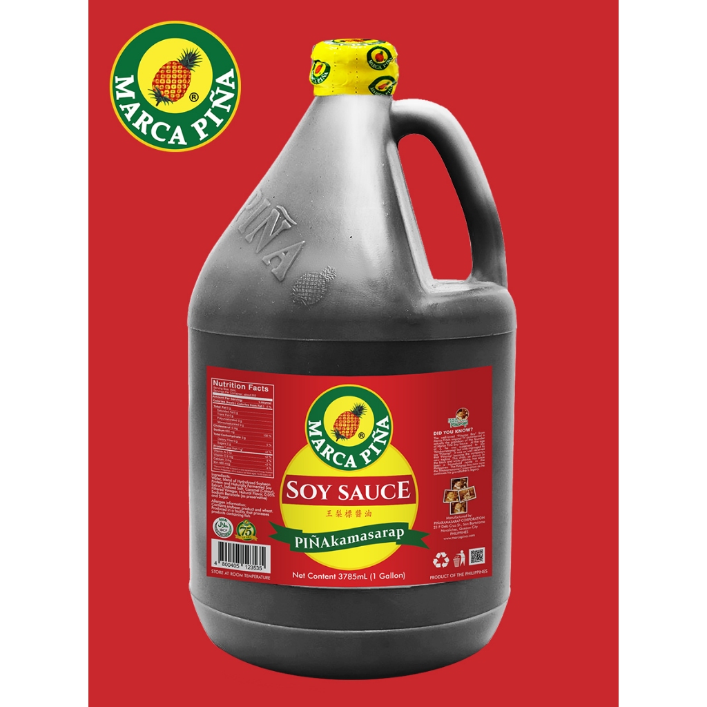 Marca Piña Soy Sauce 3785ml | Shopee Philippines