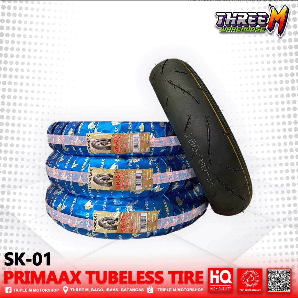 PRIMAXX TUBELESS TIRE SK-01 BY 14 TIME ATTACK FOR MOTOR | Shopee ...