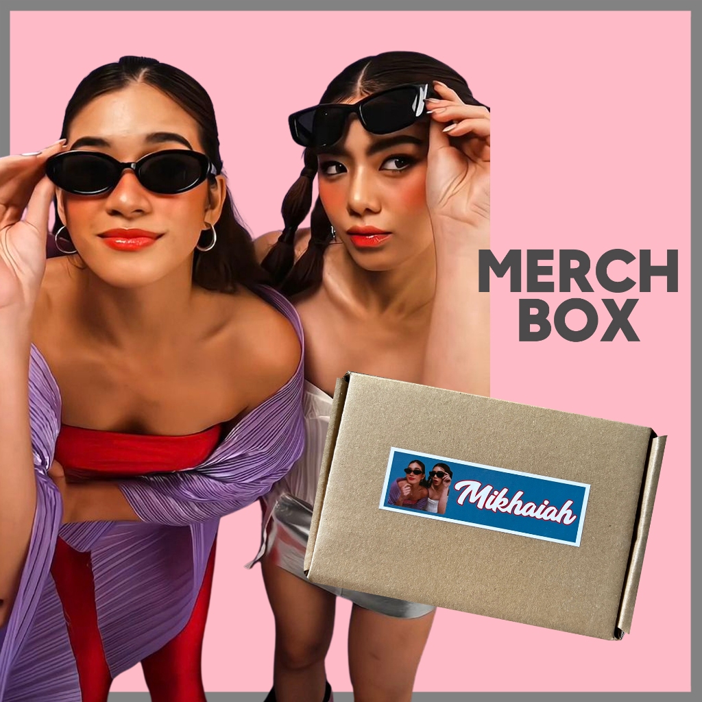 Bini Mikhaiah (Mikha and Aiah) Merch Box for Mekaya Fans | Shopee ...