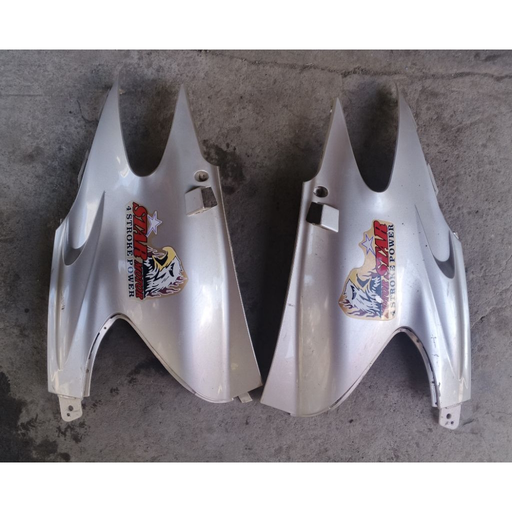 Motorstar Old school scooter rear side cover Surplus Original | Shopee ...