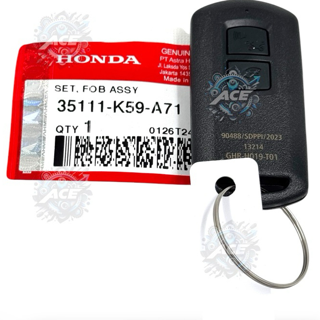 HONDA GENUINE REMOTE CLICK 35111-K59-A71 | Shopee Philippines