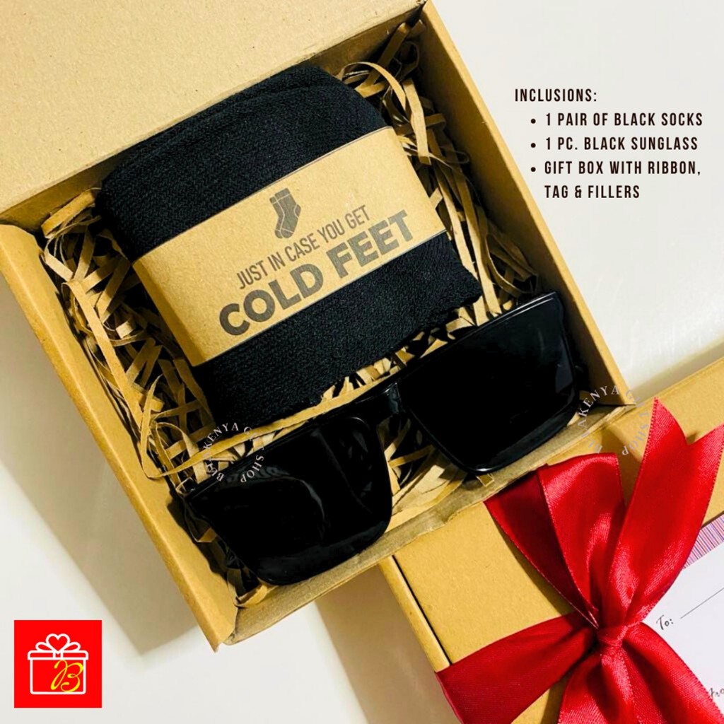 Sunglass and Black Socks Gift Set for Men | Gift Set Ideas | Team Groom ...