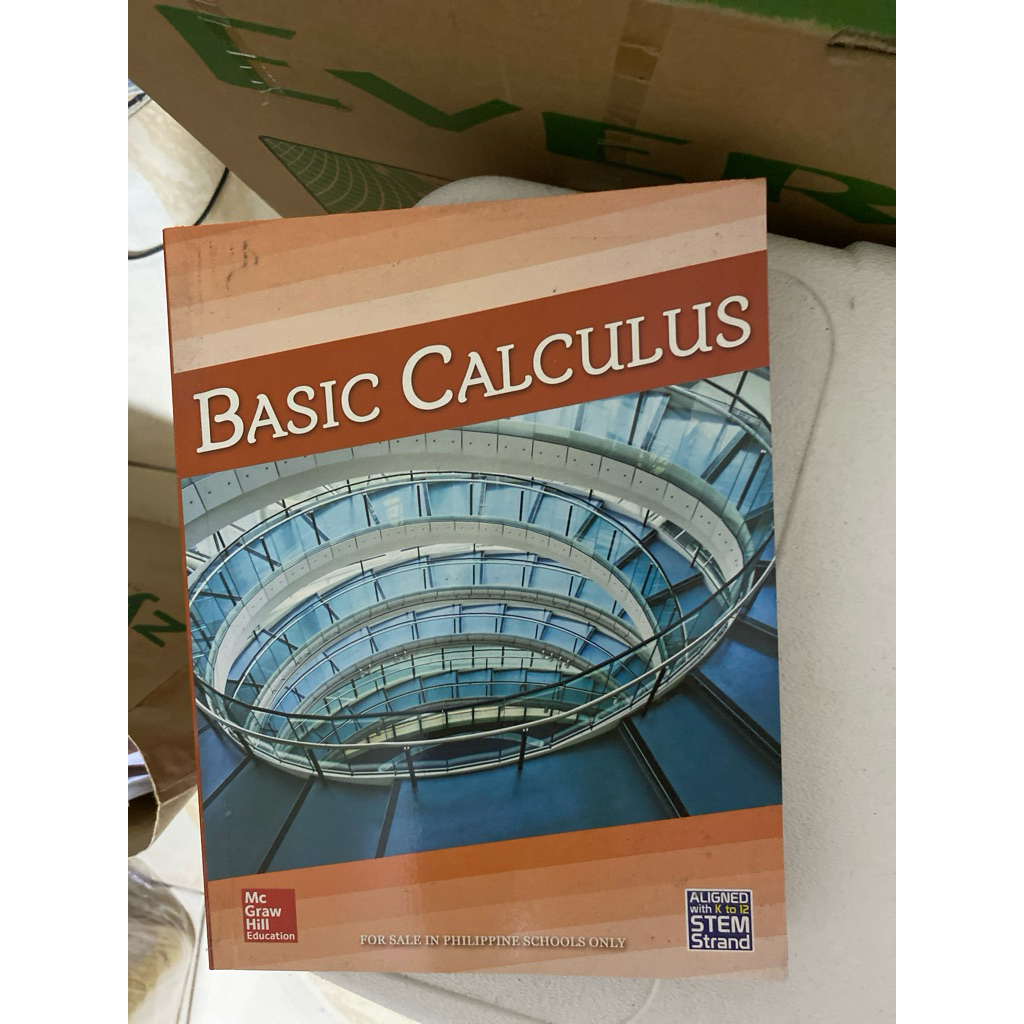 Basic Calculus Aligned with K to 12 Stem Strand | Shopee Philippines
