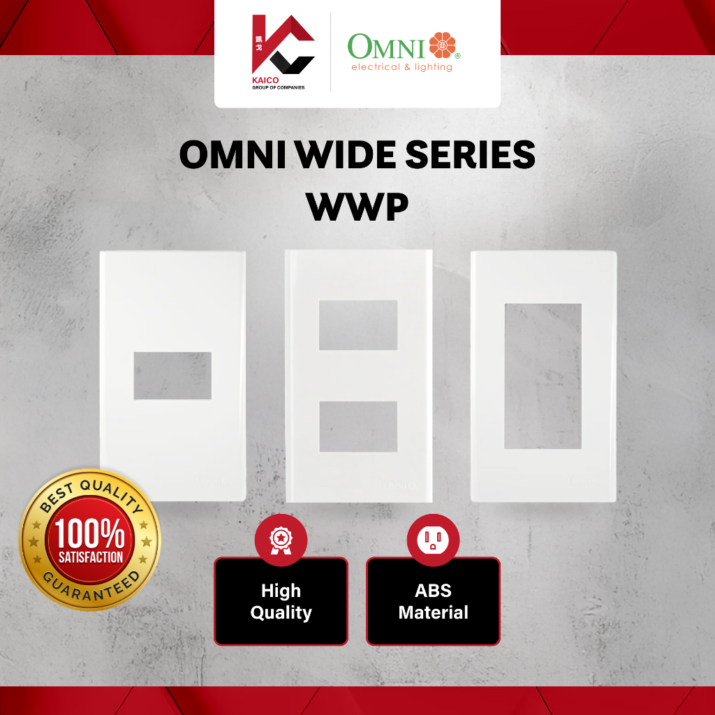 Omni 1, 2, 3, Gang Plate Wide Series WWP | Shopee Philippines