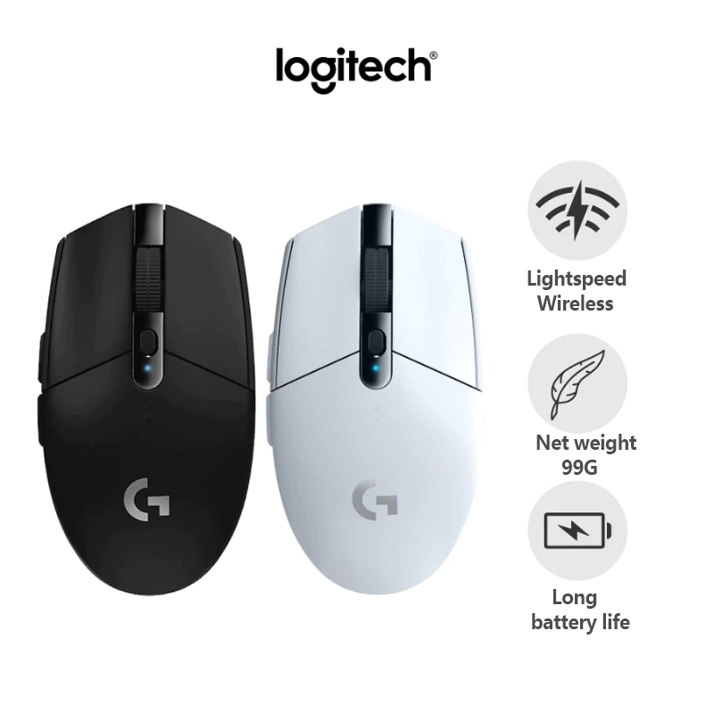 Logitech G304 LIGHTSPEED Wireless Gaming Mouse with 12,000 DPI HERO ...