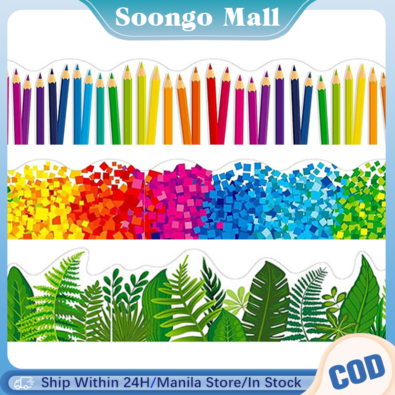 Bulletin Board Border Trim Self Adhesive Wall Bulletin Boards Sticker ...