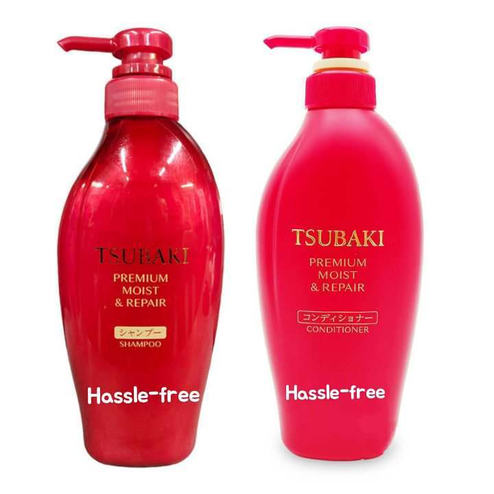 TSUBAKI PREMIUM MOIST & REPAIR SHAMPOO & CONDITIONER (450ML) MADE IN ...