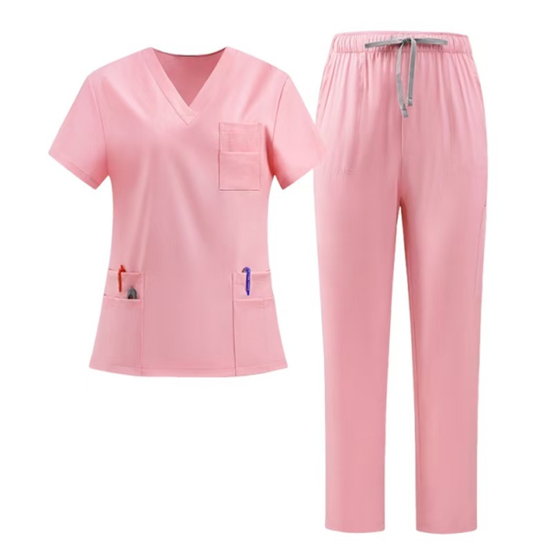 COD NiaaHinn Unisex Elastic Wrinkle Resistant Breathable Scrub Suit ...