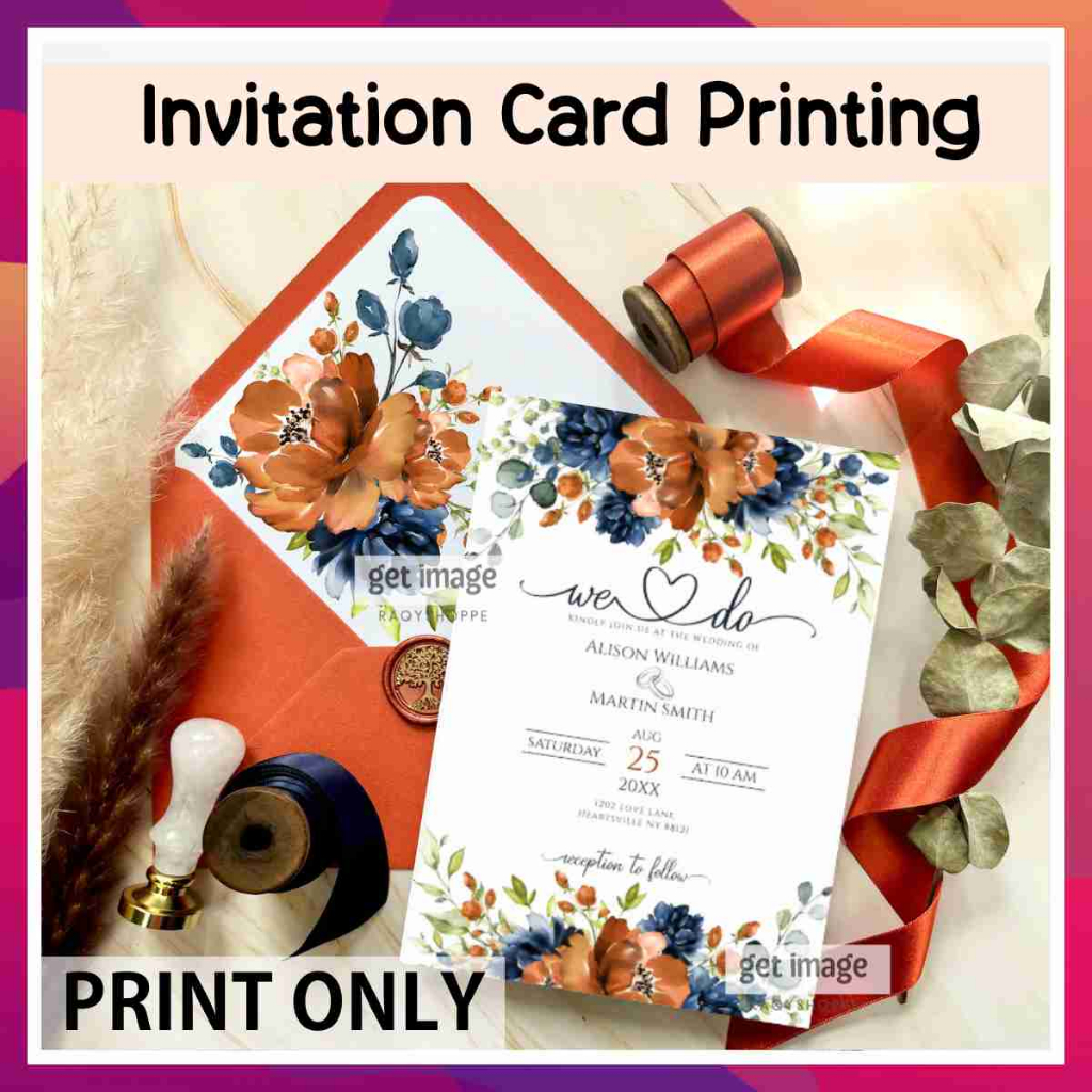 Invitation Print Only, Invitation Card | Invitation for Christening ...