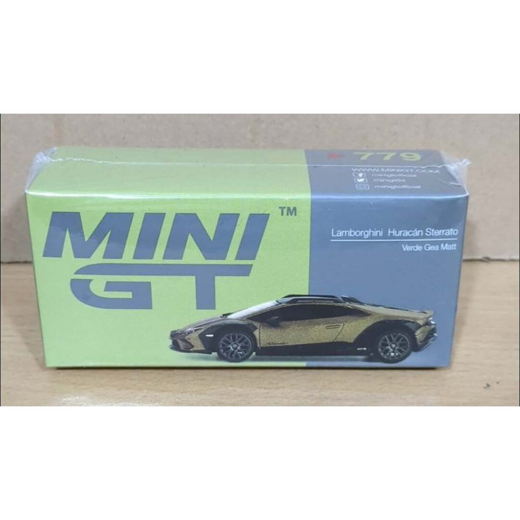 Mini GT Lamborghini Huracán Sterrato – Verde Gea Matt #779 1/64 scale ...