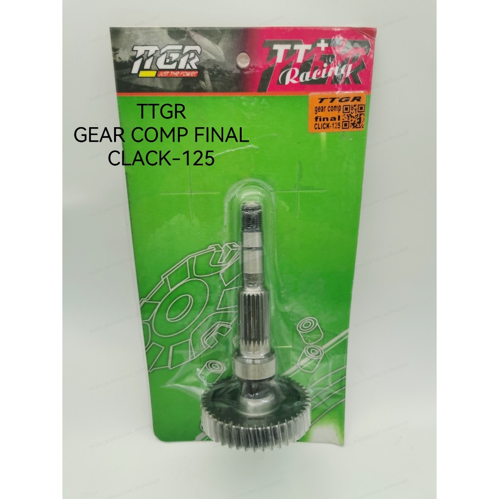 TTGR GEAR COMP FINAL CLICK 125 | Shopee Philippines