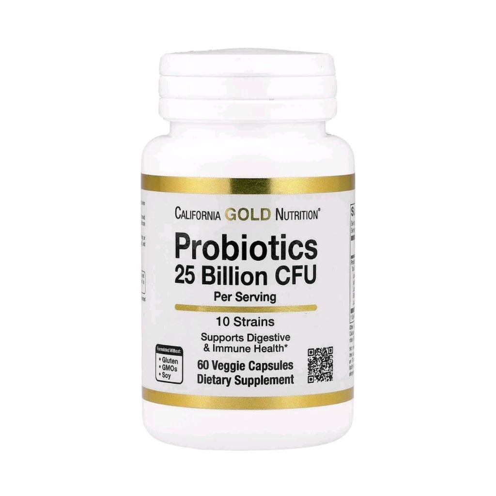Probiotics 25B CFU, 10 Strains, Digestive and Immune Health, by ...