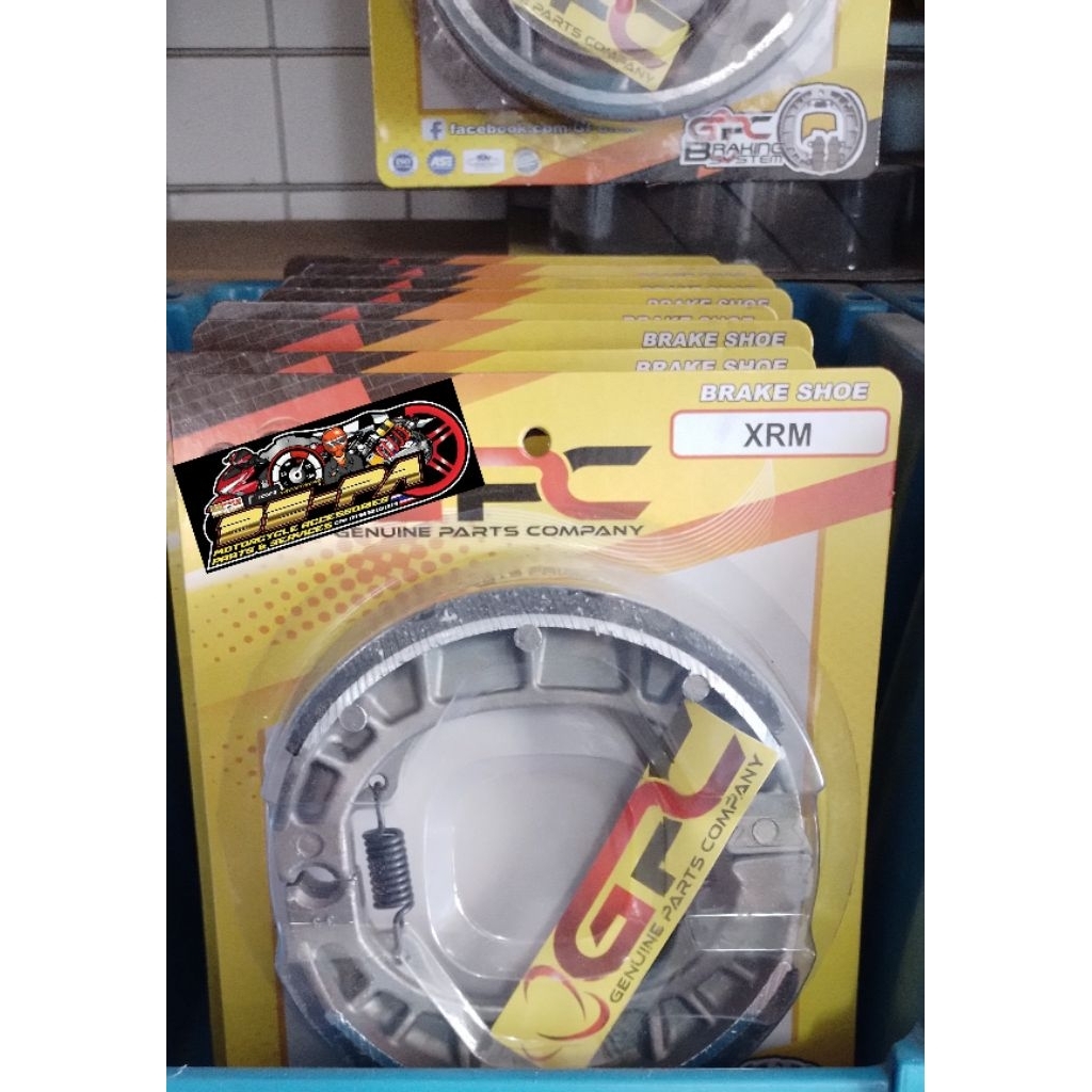 Brake Shoe REAR for XRM 110/125; XRM Trinity; XRM 125 FI by GPC ...