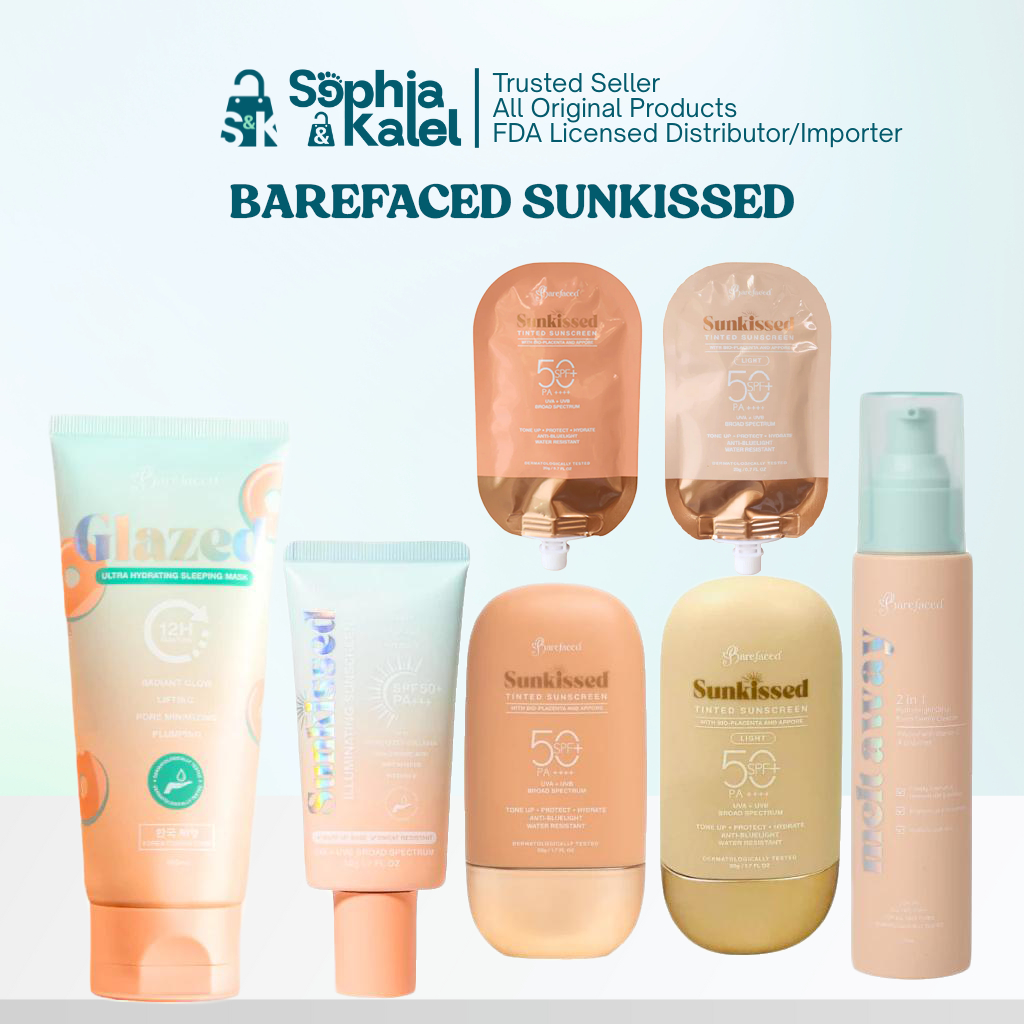 Barefaced Sunkissed Illuminating Sunscreen / Barefaced Tinted Sunscreen ...