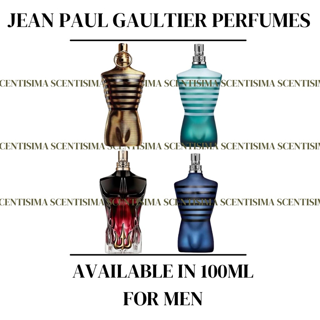 Jean Paul Gaultier Le Male|Elixir|Ultra|Leau Beau Paradise Fall|Scandal ...