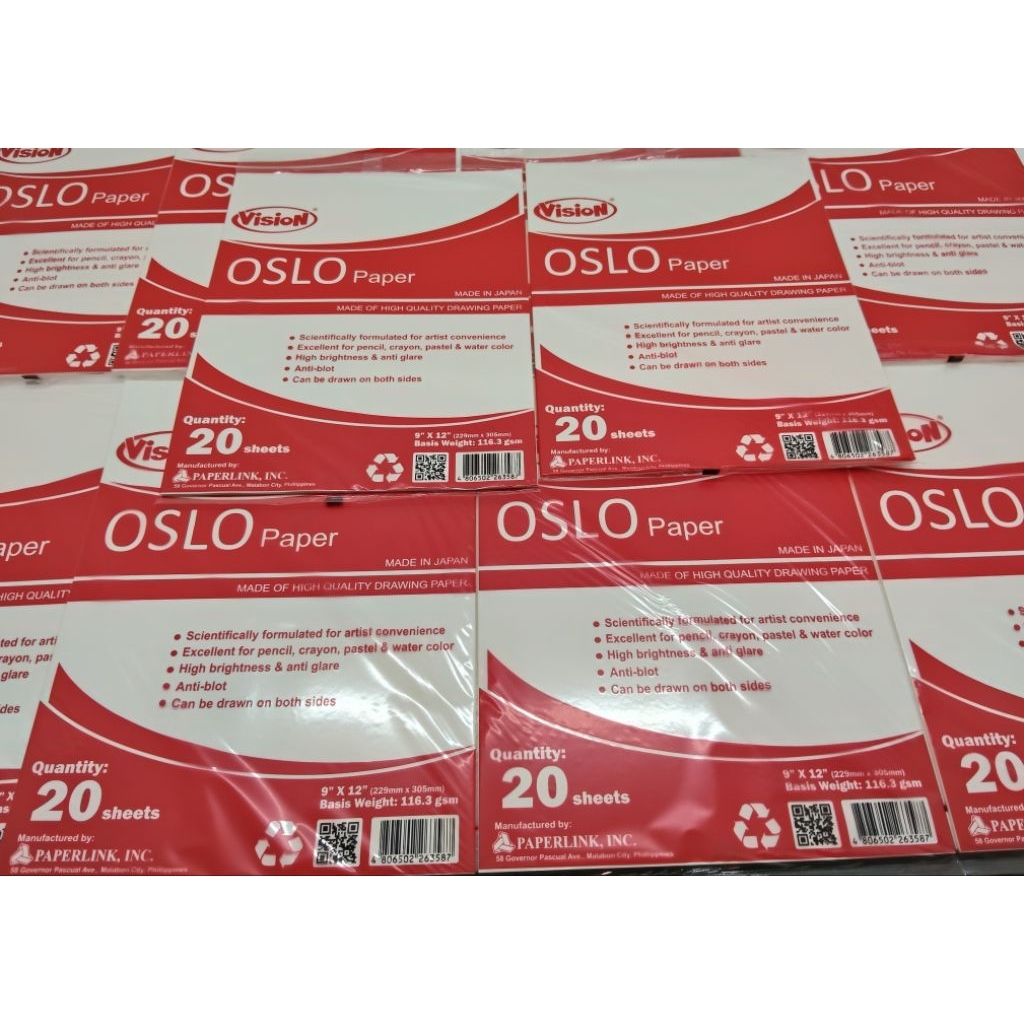 VISION Oslo Paper Drawing Paper | Shopee Philippines