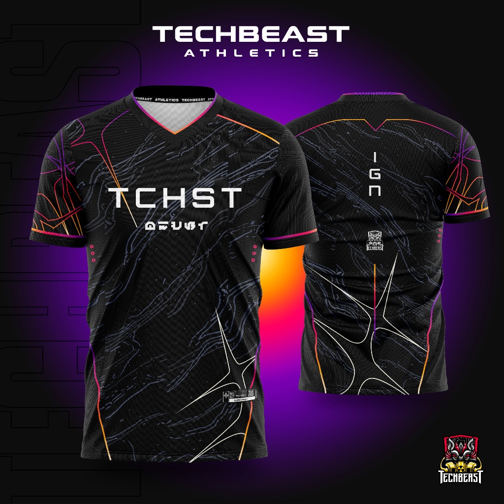 Techbeast Radiant Esports Jersey T-shirt Full Sublimation ( CUSTOM TEAM NAME + IGN ) | Shopee ...