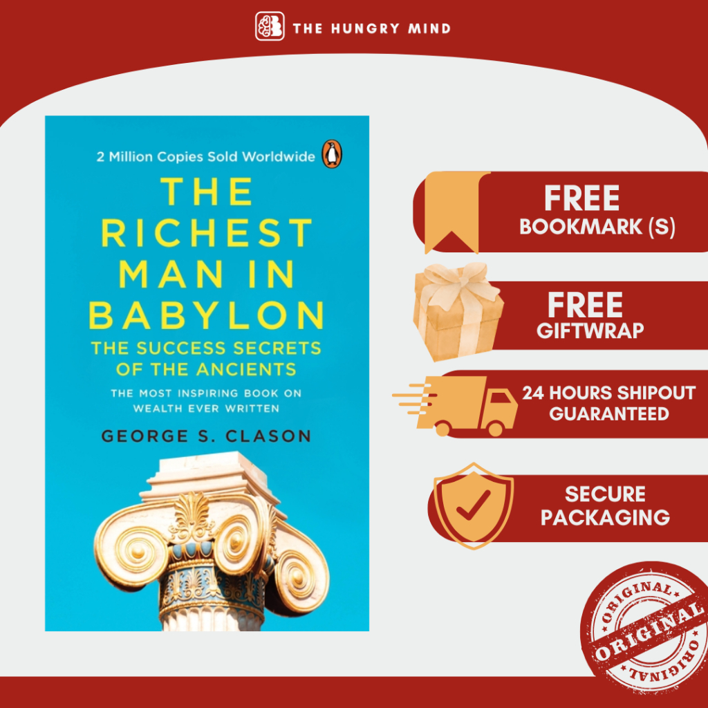 The Richest Man In Babylon (ORIGINAL) by George Clason (PB) Self Help ...
