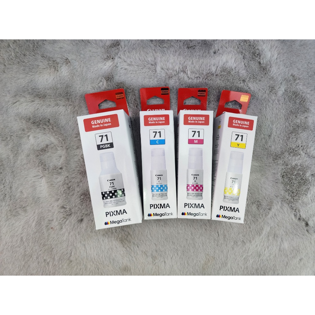 Genuine Canon Pixma GI-71 Ink (Set) for G1020 G2020 G3020 G3060 G4770 ...