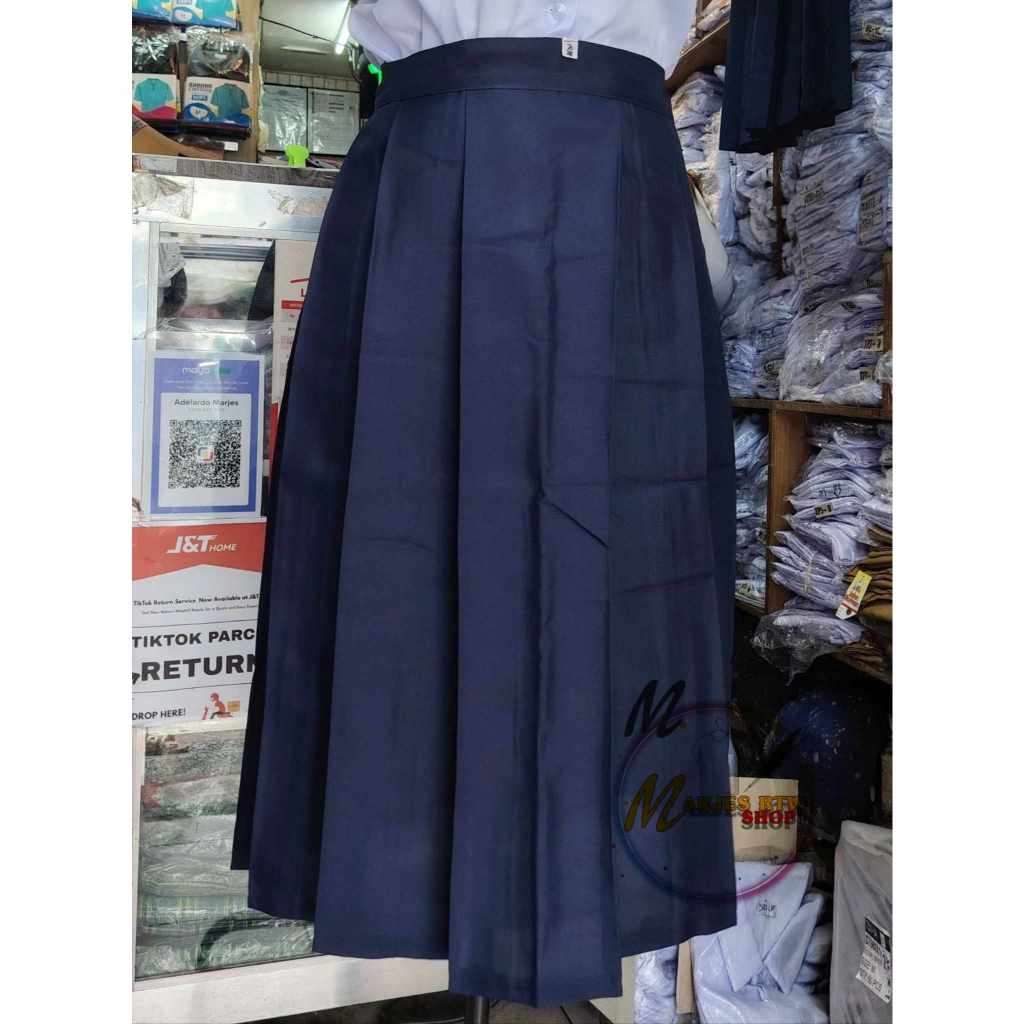 Navy blue Palda/Skirt School Uniform - KATRINA | Shopee Philippines