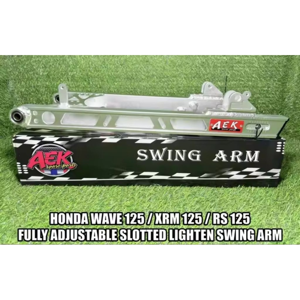 AEK WAVE 125 / XRM 125 / RS 125 SLOTTED LIGHTEN SWING ARM FULLY ...